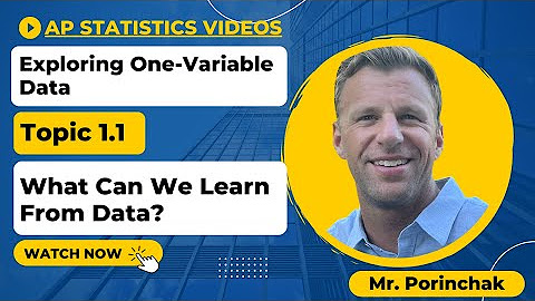 AP Stats Unit 1 - Exploring One Variable Data - YouTube