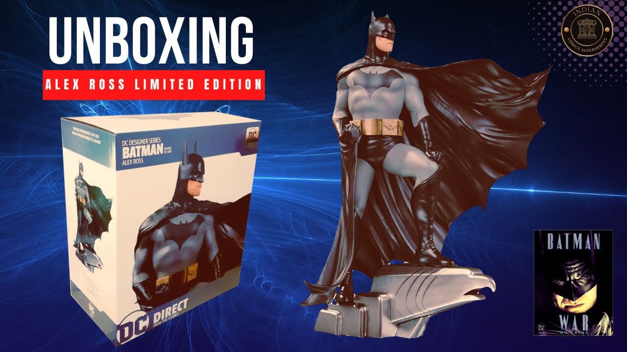 Batman Statue | Alex Ross | War on Crime | Unboxing | | Limited Edition ...