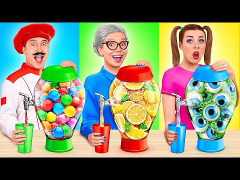 Ben vs Büyükanne Yemek Yapma Mücadelesi | Mutfakta Yemekle Savaş Mega DO Challenge