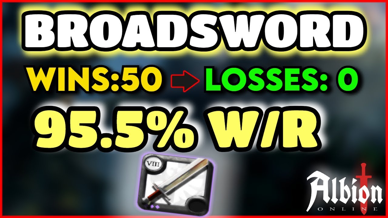 BroadSword - Wins: 50 Losses: 0 - Albion Online PvP|Corrupted Dungeons ...