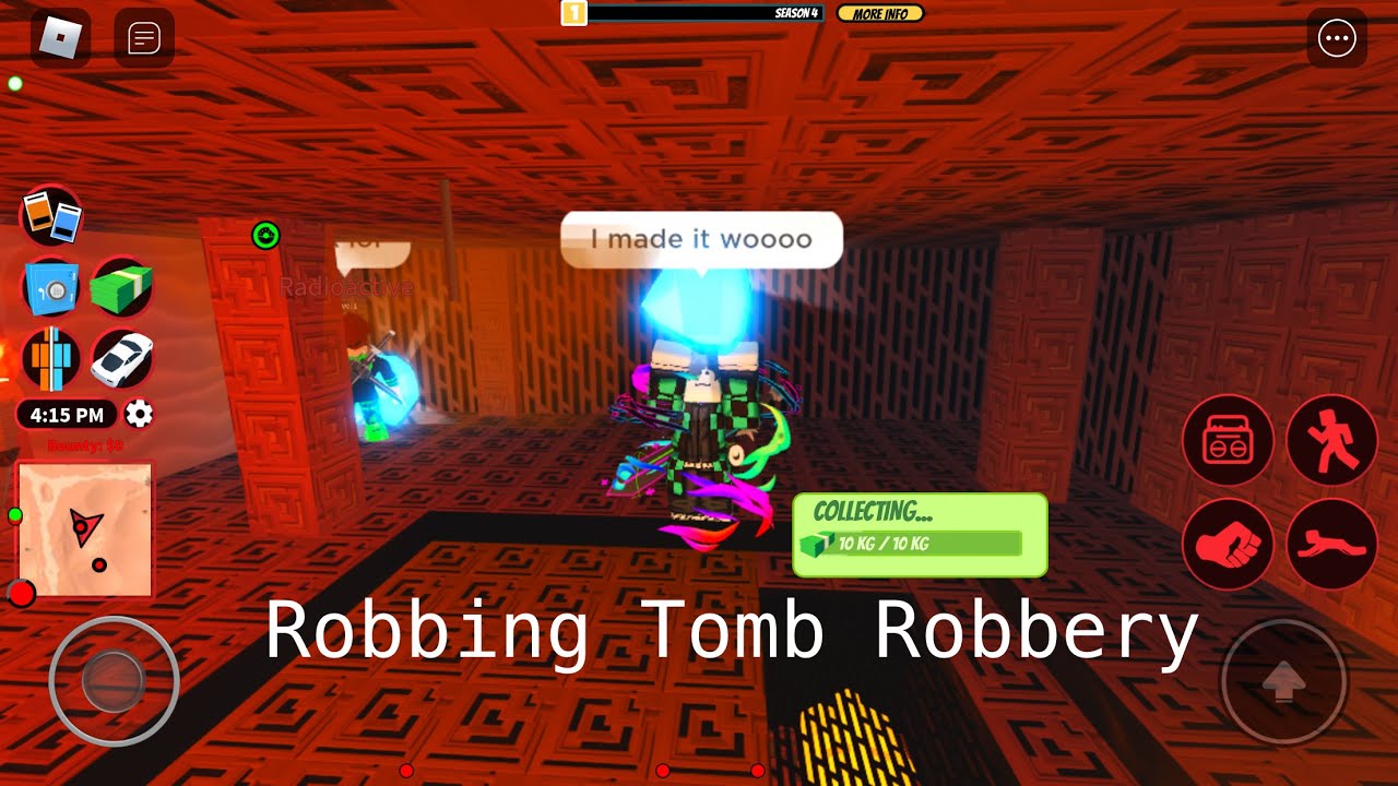 Roblox Jailbreak Robbing the new Tomb robbery - YouTube