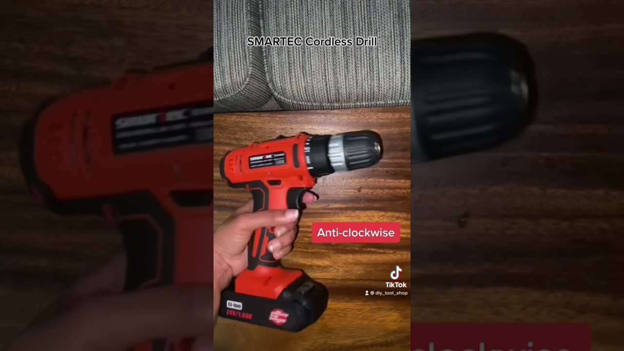 SMARTEC Cordless Drill #shorts - YouTube