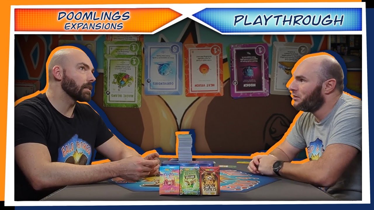 Doomlings + Expansions | PLAYTHROUGH | 2 Player | Quick Catastrophes ...