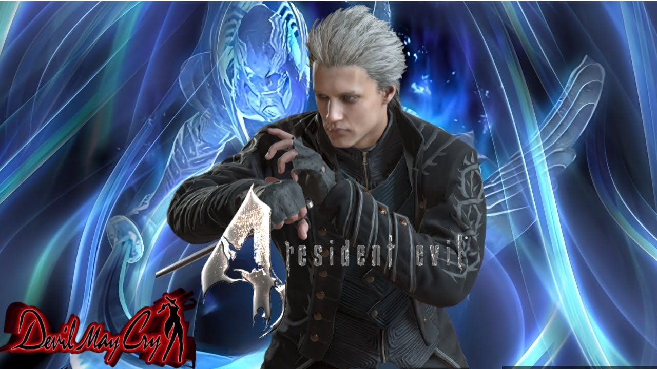 Resident Evil 4 Remake Mercenaries Devil May Cry Vergil over Krauser ...