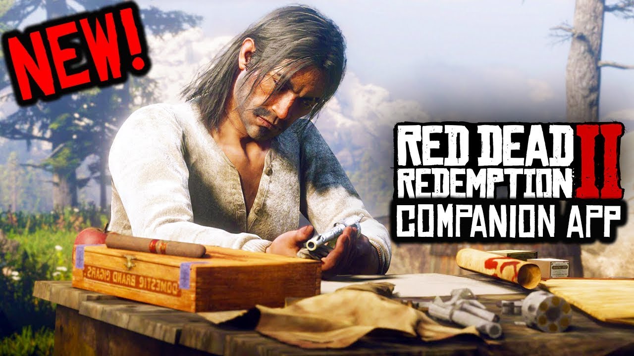 Red Dead Redemption 2 - NEW COMPANION APP INFO! Journal Entries, Hunt ...