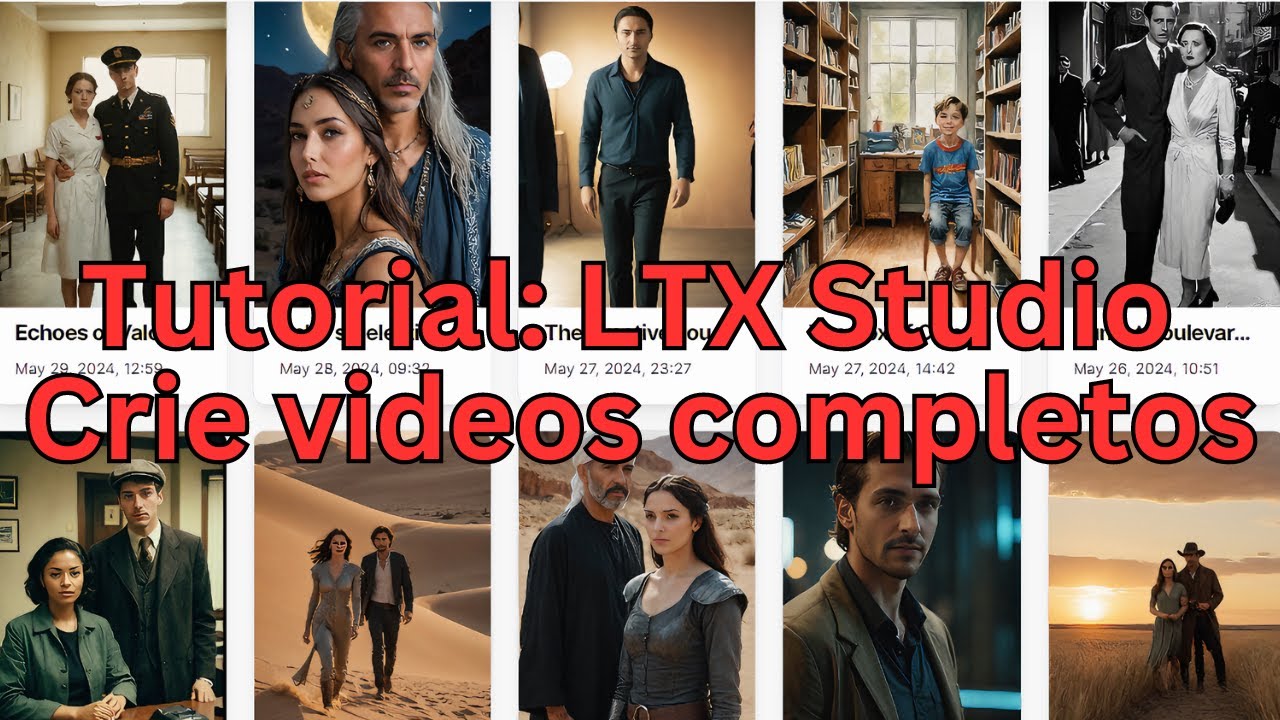 LTX Studio a melhor e mais completa plataforma de geração de videos por ...