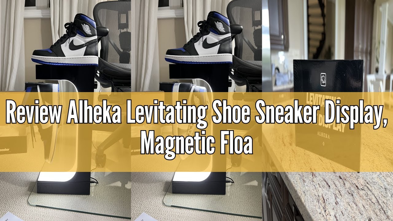 Review Alheka Levitating Shoe Sneaker Display, Magnetic Floating Shoe ...