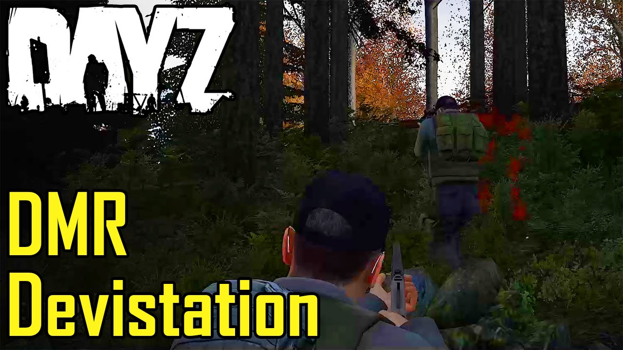 ArmA 2: DayZ Vanilla - DMR Devistation - YouTube