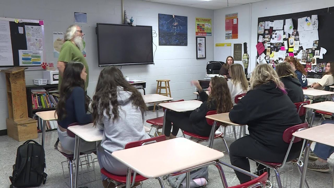Laid Back Country Picker: Lawrence County's rock star teacher - YouTube
