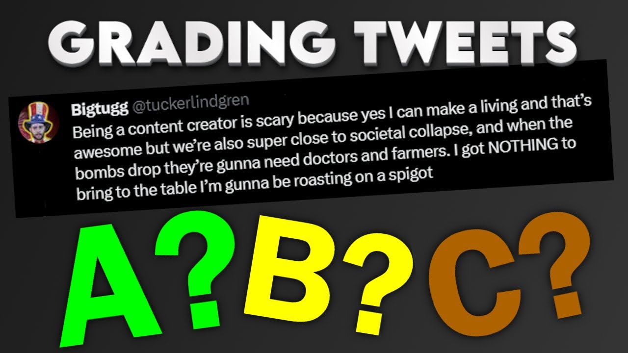 Grading Big Tugg's Tweets - YouTube