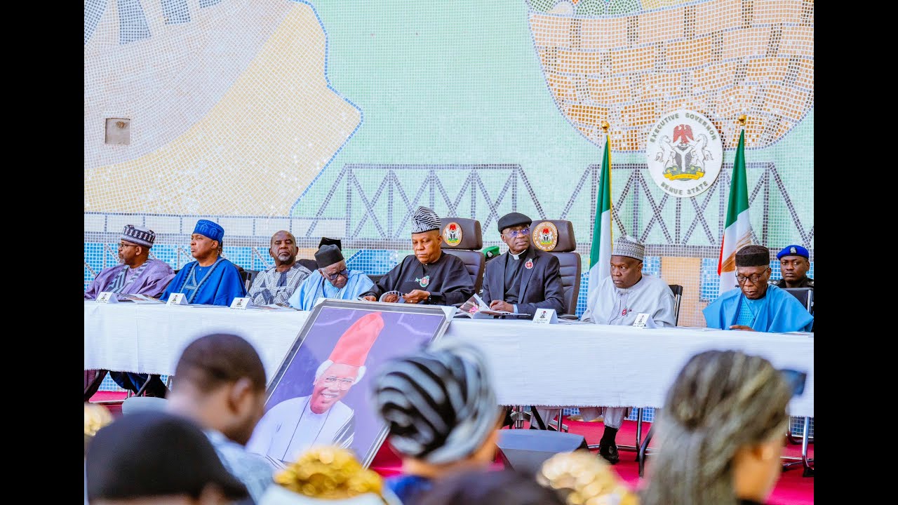 Shettima extolls virtues of late Paul Unongo - YouTube
