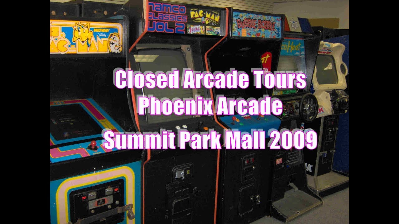 Closed Arcade Tours - Phoenix Arcade Summit Park Mall Wheatfield, NY in ...