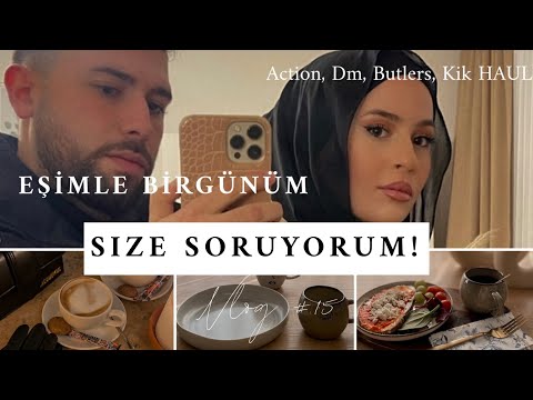 SIZE SORUYORUM! NEDEN? VLOG #15 | Neler yaptım son günlerde? Action, Dm, Kik, Penny Haul | Tugba Kar