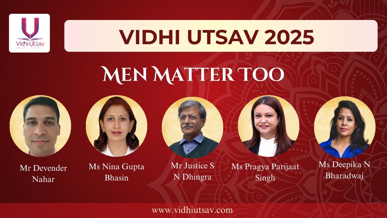 Men Matter Too #VidhiUtsav2025 #vidhiutsav - YouTube