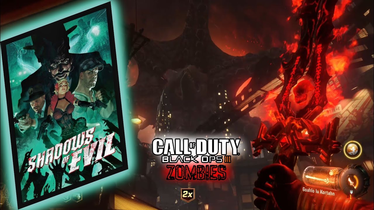 Shadows of Evil mini gameplay :p | COD Black Ops 3 Zombies - YouTube