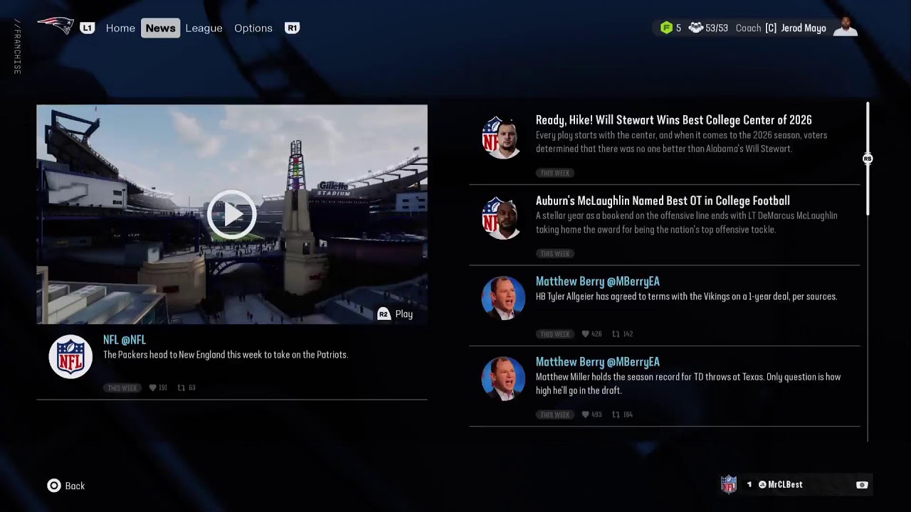 Real Lyfe Franchise S3 W16 Vs Packers - YouTube