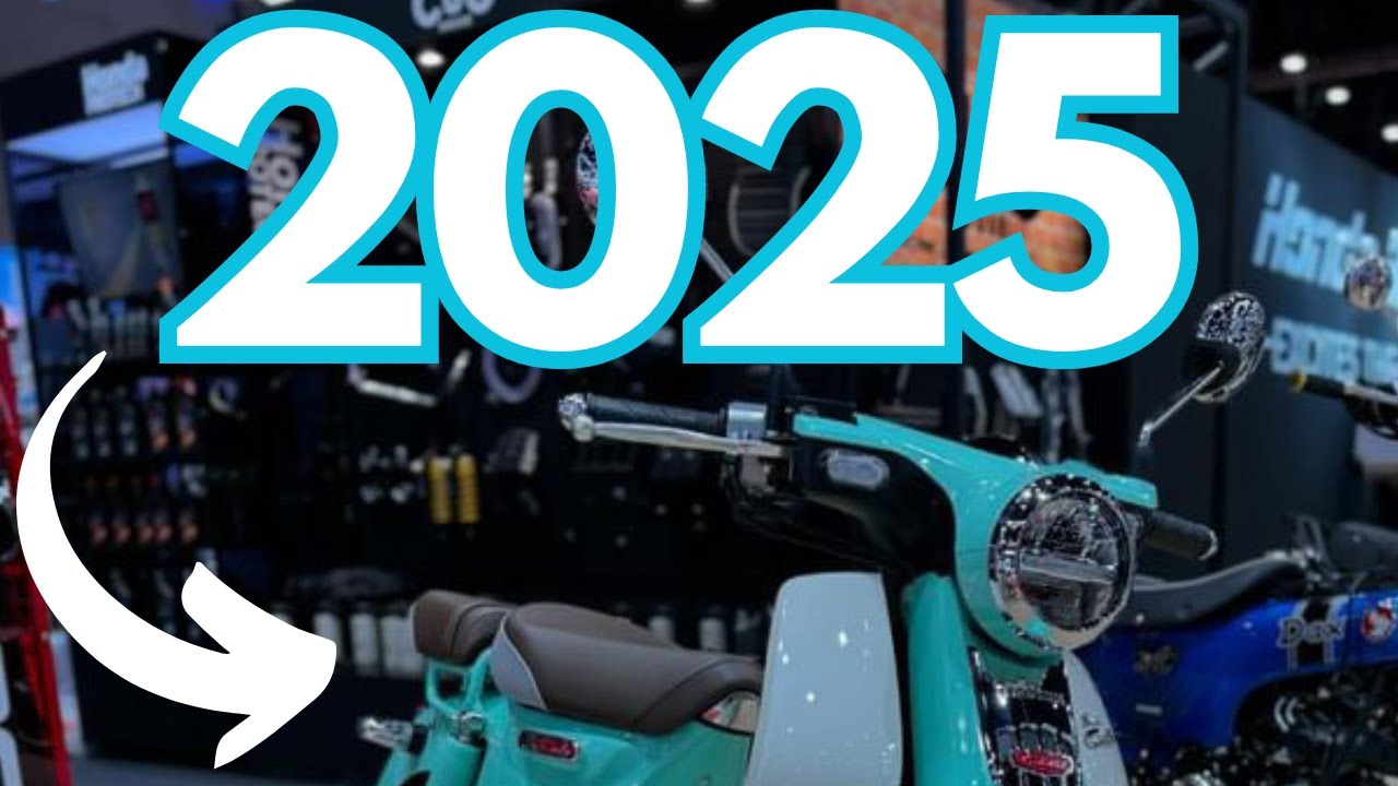 NEW 2025 Super Cub C125 (New color?) #webikejapan - YouTube