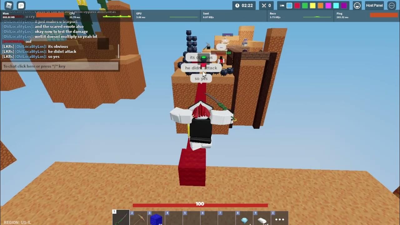 Showcase Of The Vape Kill Aura Script Roblox Bedwars Youtube