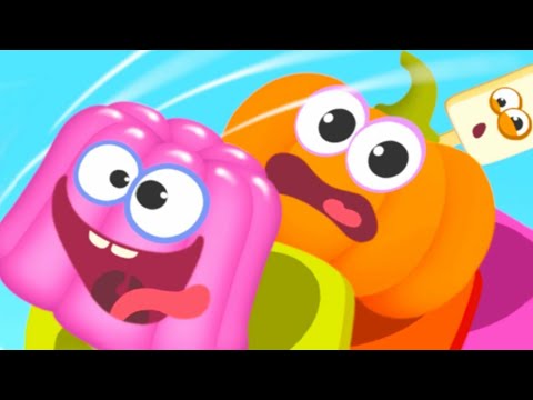 Funny Foods Children Learn Colors, Numbers, Shapes & Sizes - Fun ...