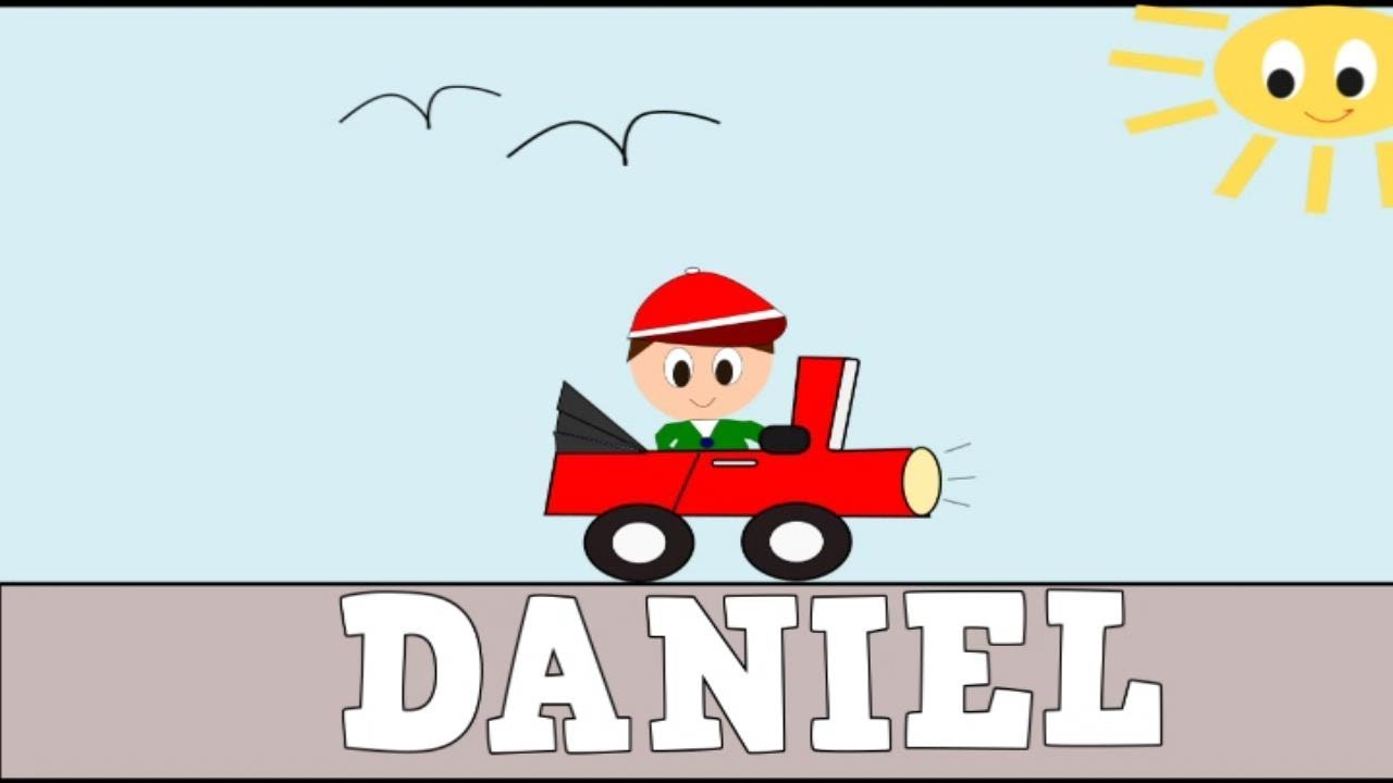 Aprender a Leer y Escribir DANIEL - Nombres de NIÑOS - Vídeos para ...