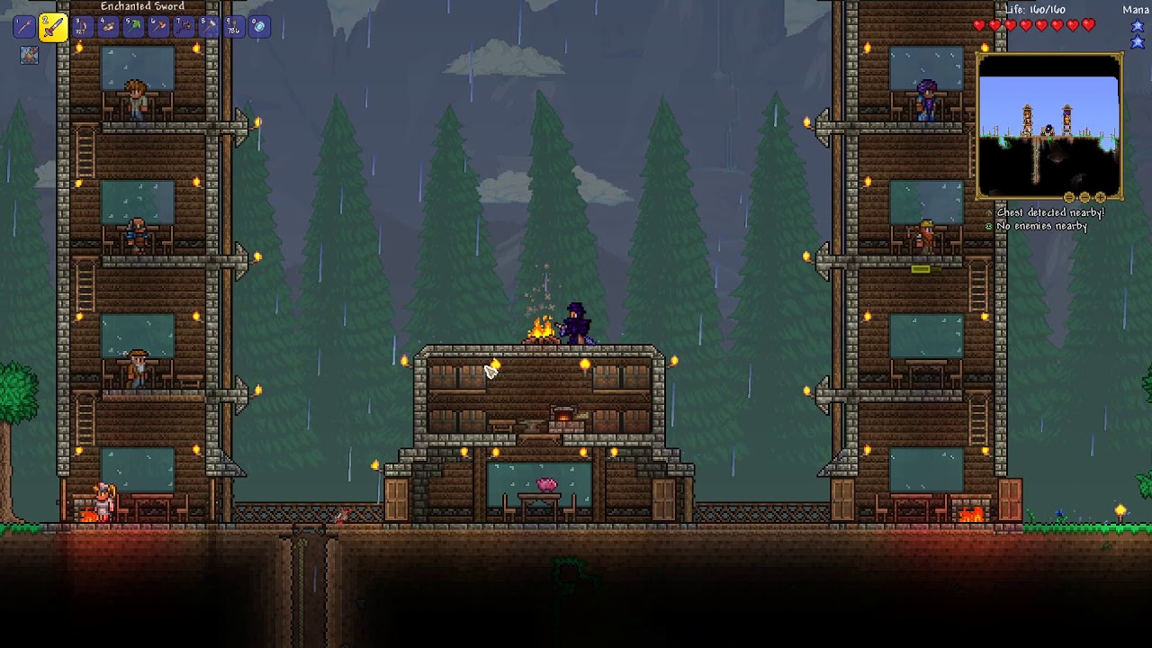 Base Updates and new world || Terraria Modded Episode 2 - YouTube