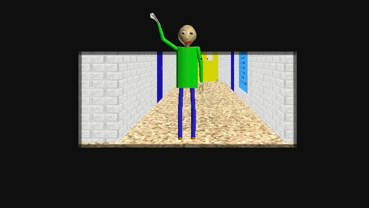 Absolute Youtube Horror Game Classic (Baldi's Basics) - YouTube