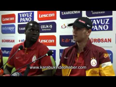KARABÜKSPOR 0-1 GALATASARAY MAÇ SONRASI  YAŞANANLAR