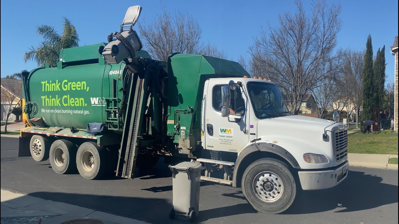 Freightliner M2 Amrep HX-450 ASL Garbage Truck - YouTube