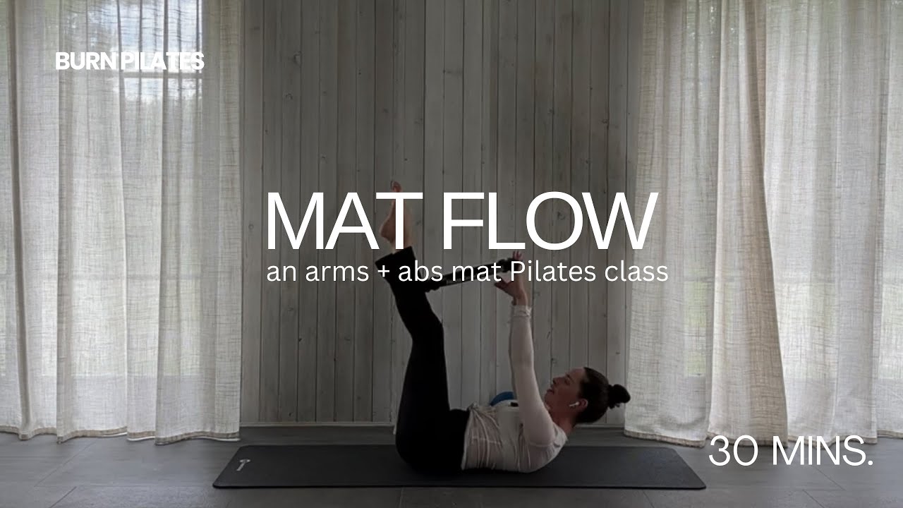 MAT PILATES | ARMS & ABS CLASS 30 mins. - YouTube
