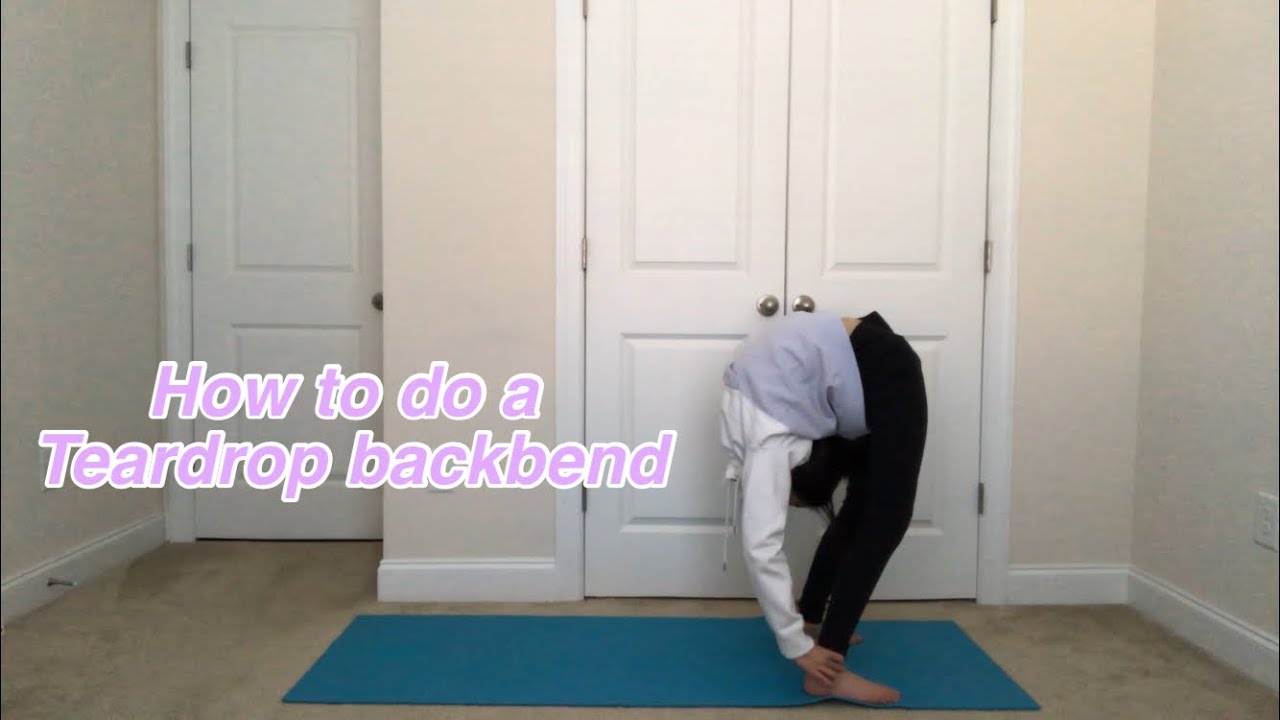 How to do a teardrop backbend | Best stretches for it | Gymnastics with Erica - YouTube
