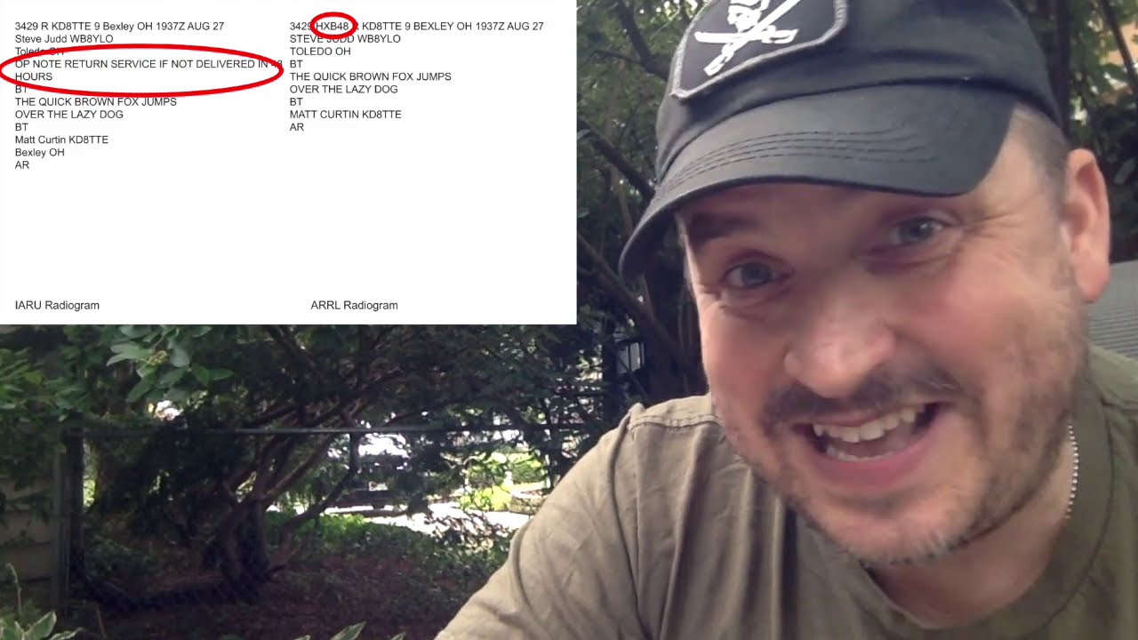 Examining Radio Message Format With IARU Radiogram in FLMSG (Radio ...