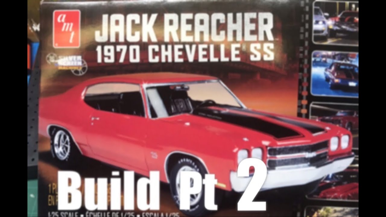 1/25 AMT 1970 Chevelle SS Build pt 2 - YouTube