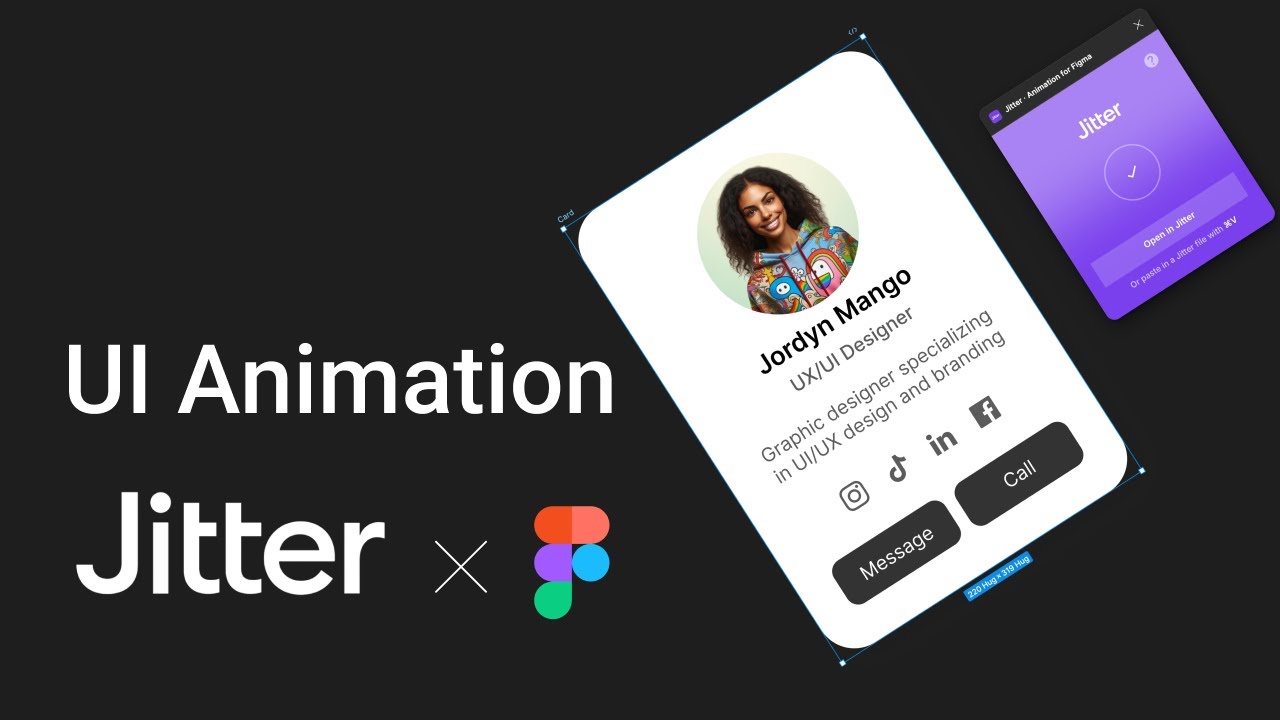 UI Animation ด้วย Jitter | Figma Plugin - YouTube