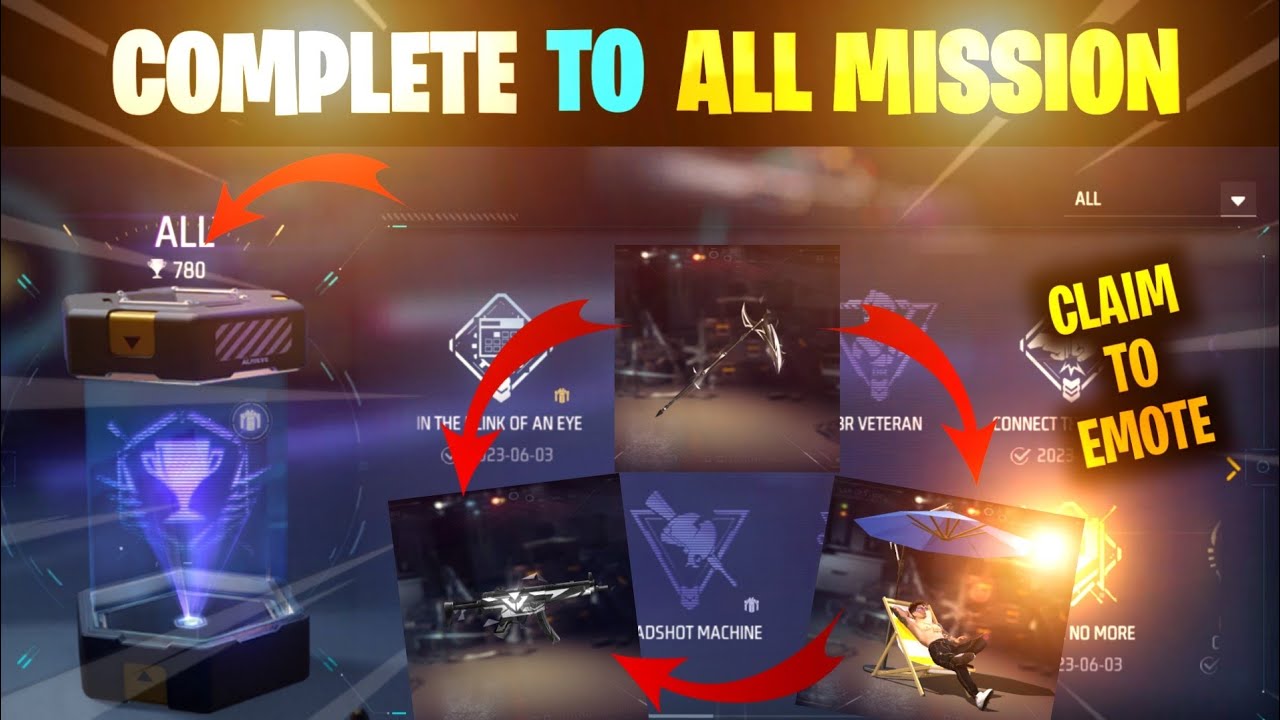 New Emote Complete All Mission||Emote Kaise Milega||Free Free| 🧐 - YouTube