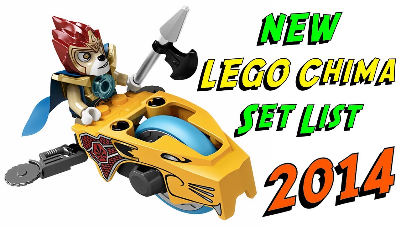 New LEGO Legends of Chima Set List Revealed Winter 2013 - BrickQueen ...