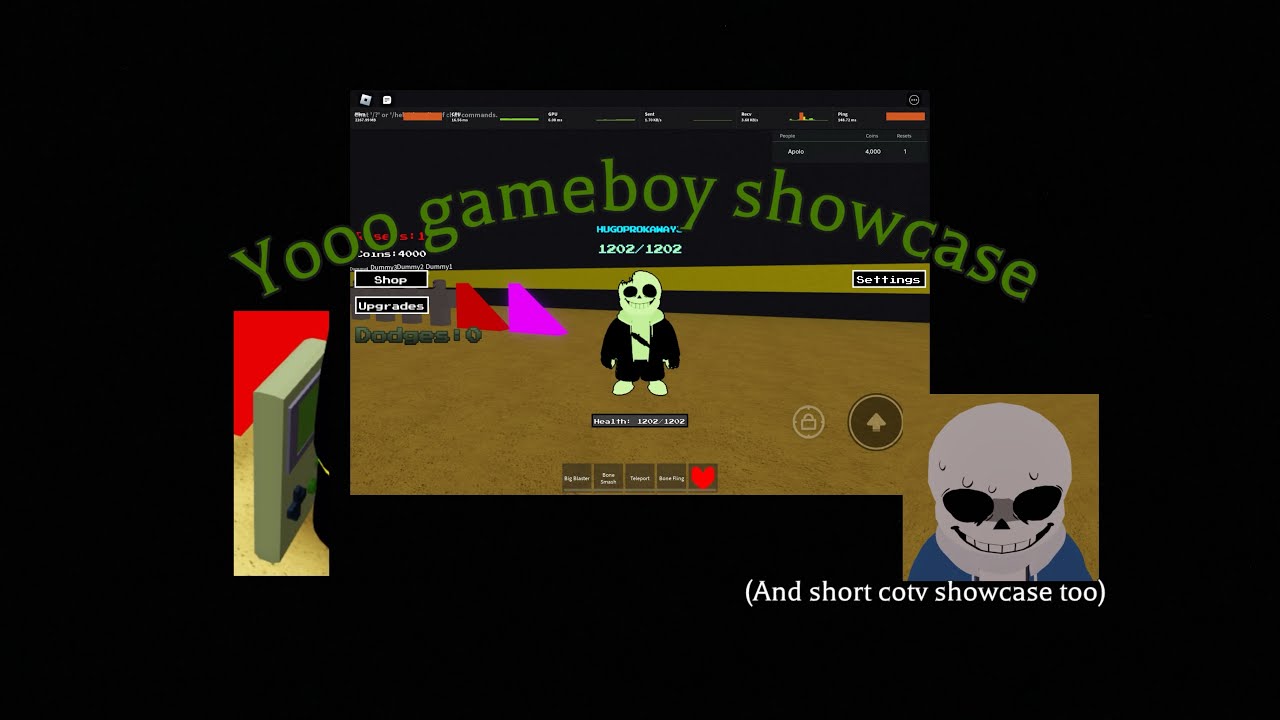 GameBoy Sans Showcase + Short COTV showcase (Au Sans Battles [Remake ...