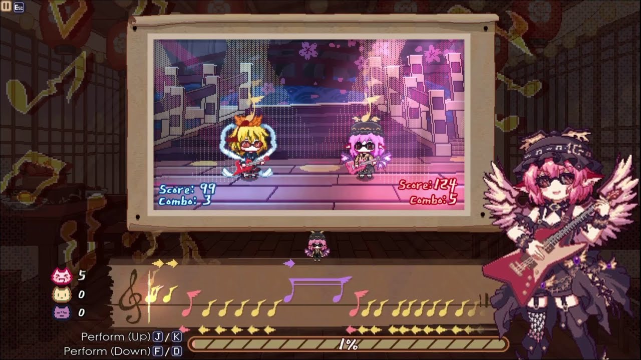 Touhou Mystia's Izakaya: DLC3 Musical Showdown (Myouren Temple) - YouTube