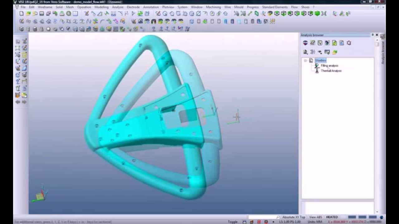 VISI Flow - Plastic Flow Analysis - YouTube