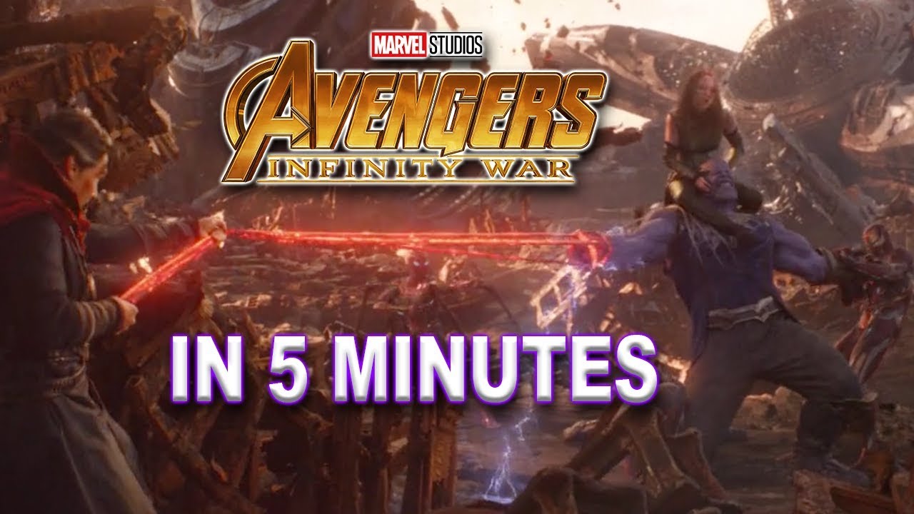 The entire Infinity War movie in 5 minutes - YouTube