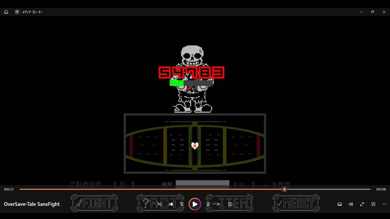 OverSave Tale Sans Phase1 Completed!! - YouTube