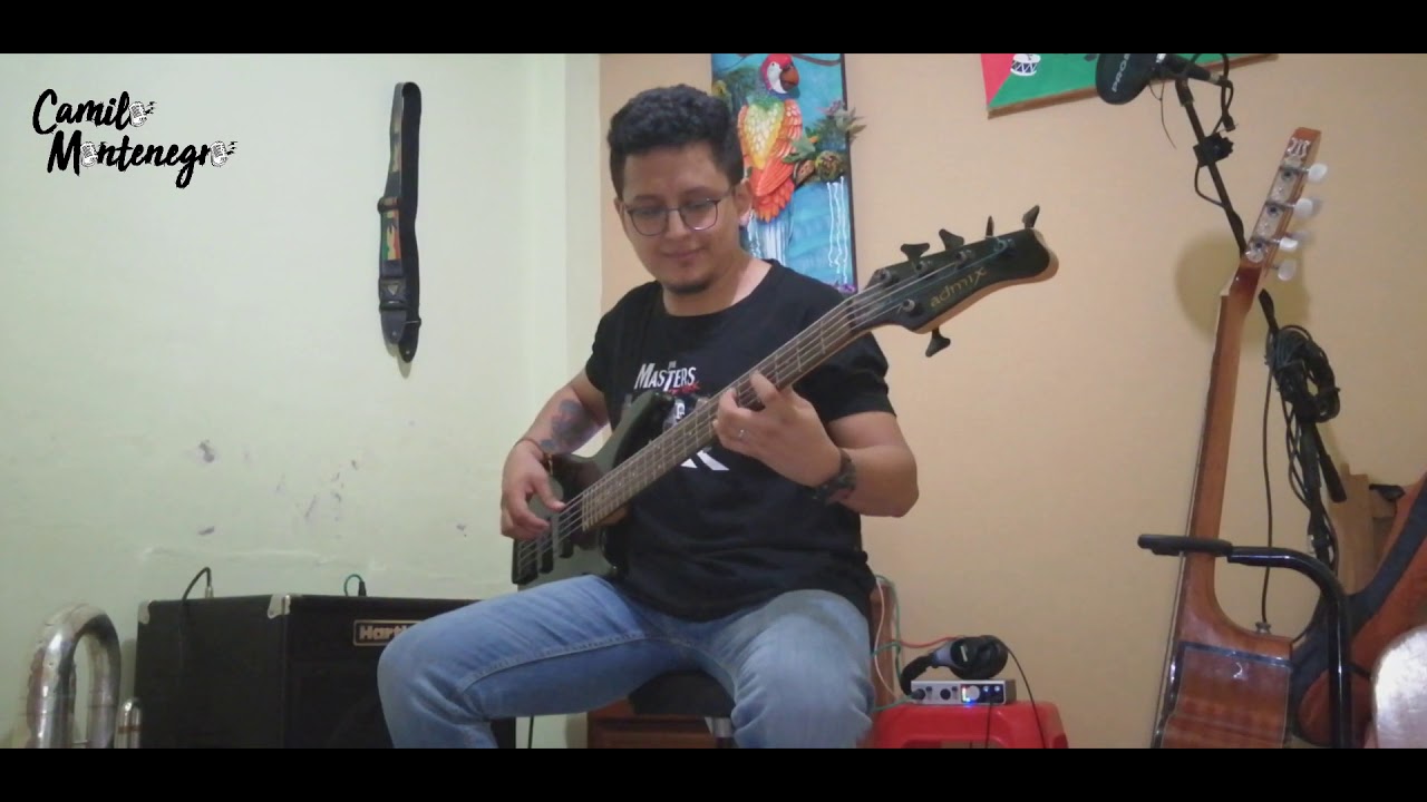 Mil Horas | (Cover Bajo) Camilo Montenegro (Tutorial) - YouTube