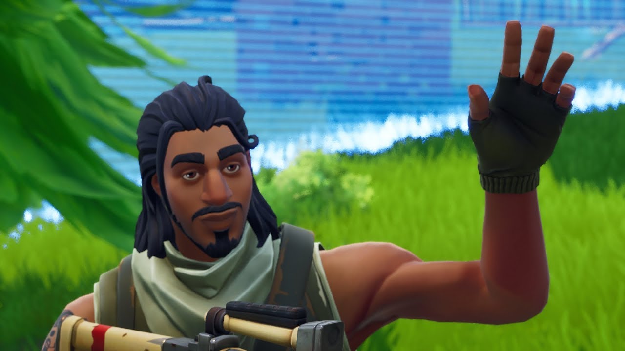 how to properly use the wave emote - YouTube