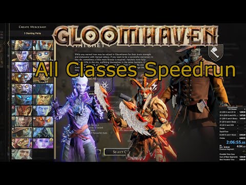 Gloomhaven All Classes in 2:06:55 Commentated - YouTube