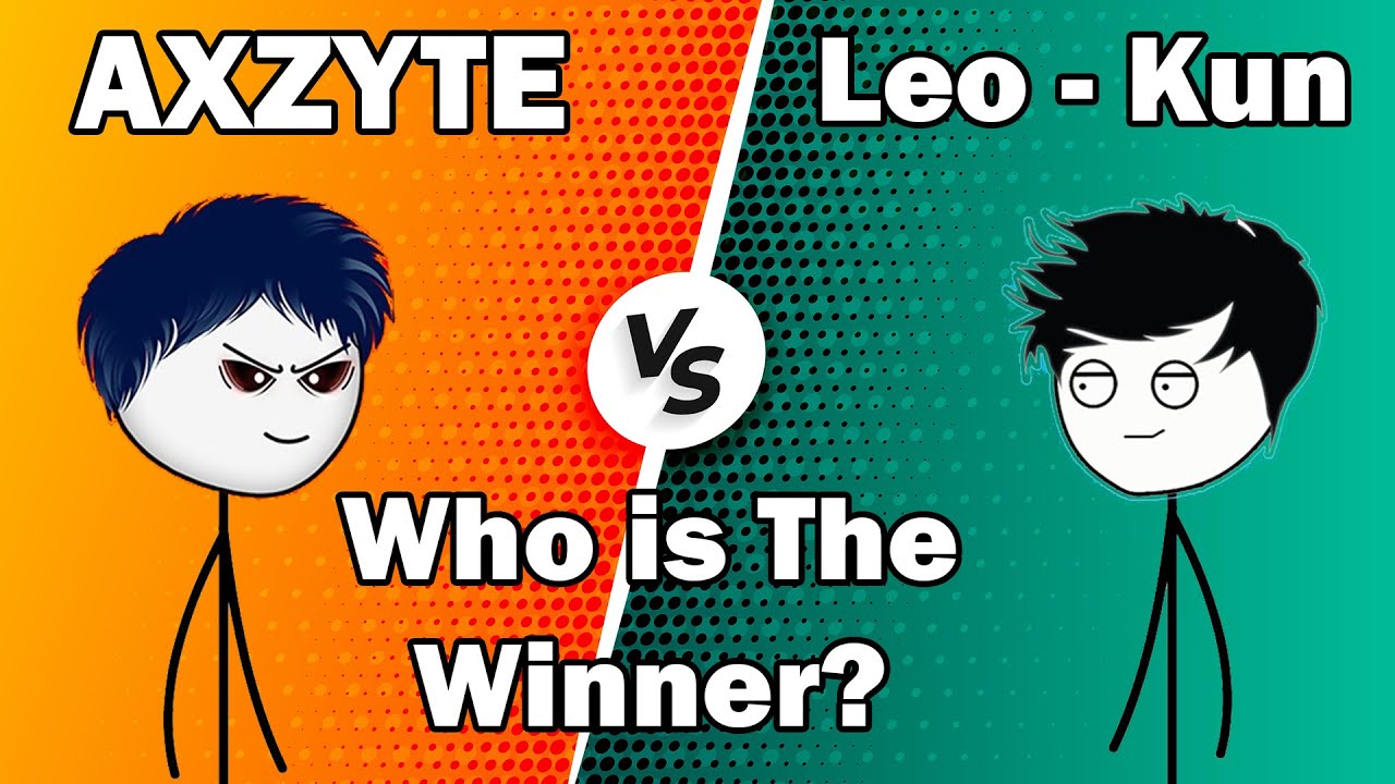 Axzyte VS Leo Kun | Stats Comparison - YouTube