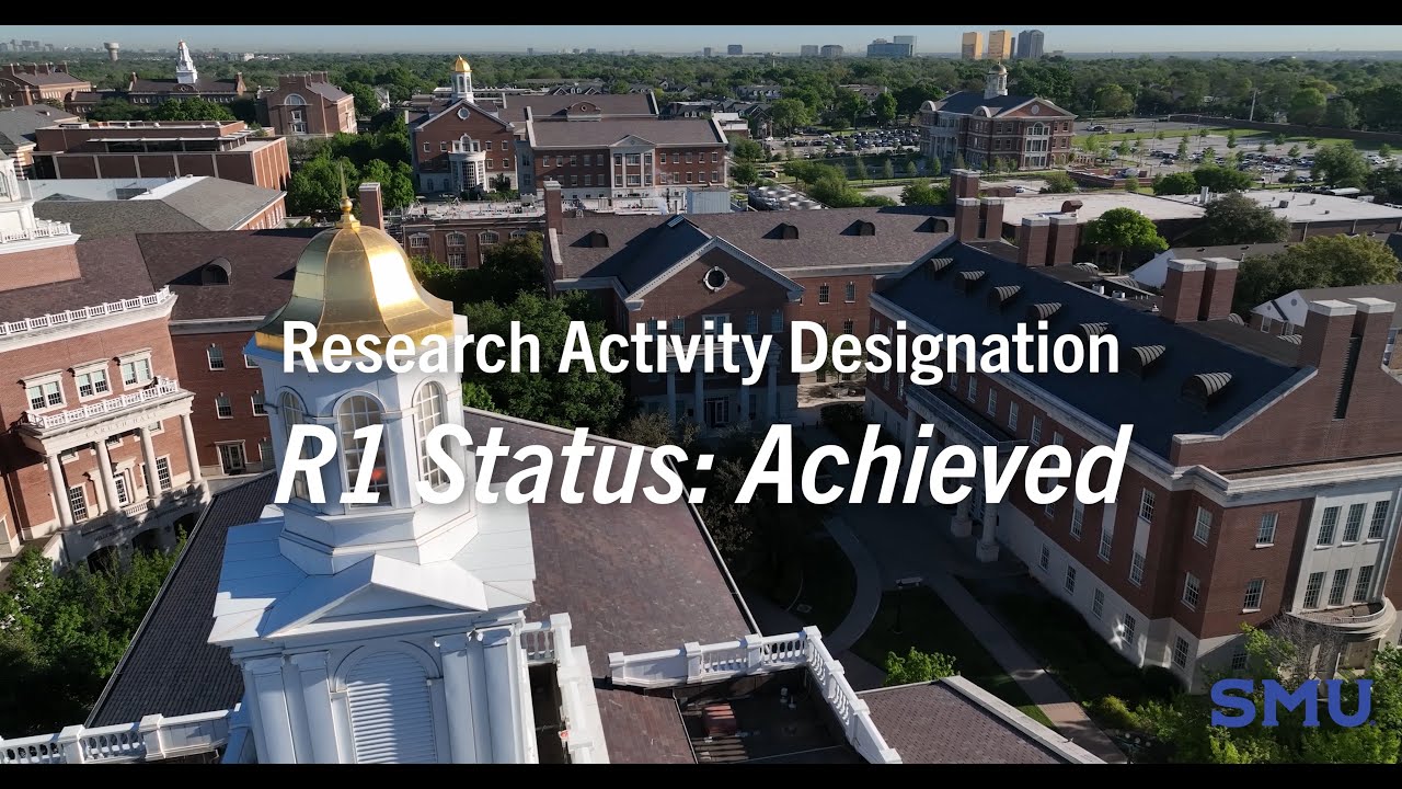 SMU has achieved Carnegie R1 status - YouTube