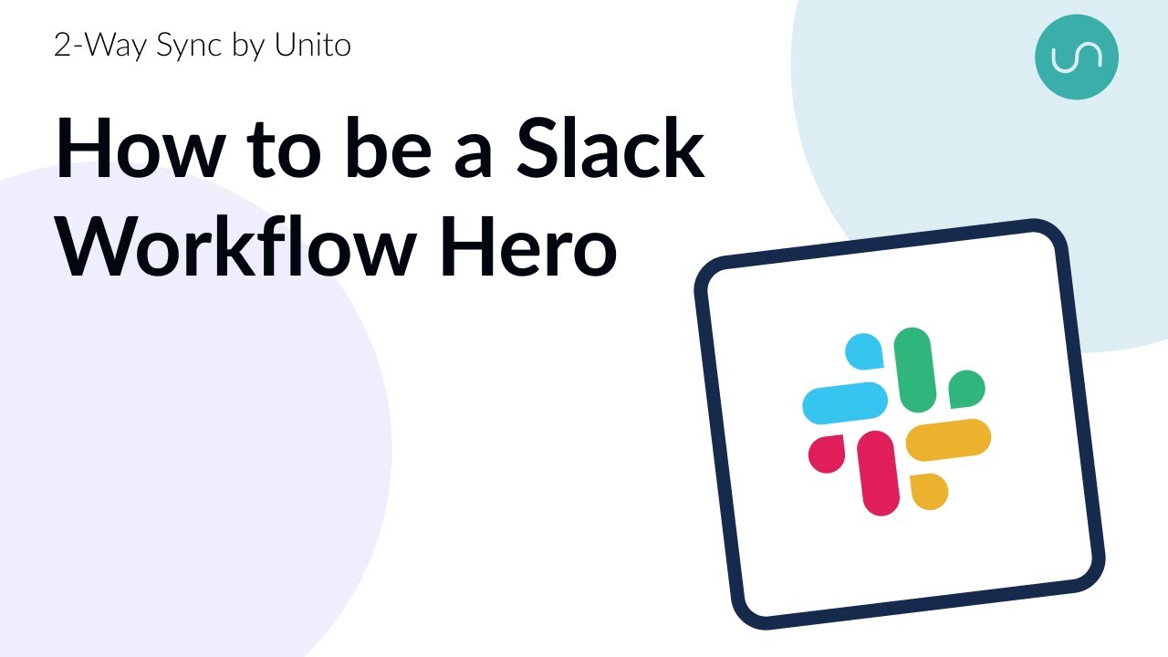 How to be a Slack Workflow Hero - YouTube