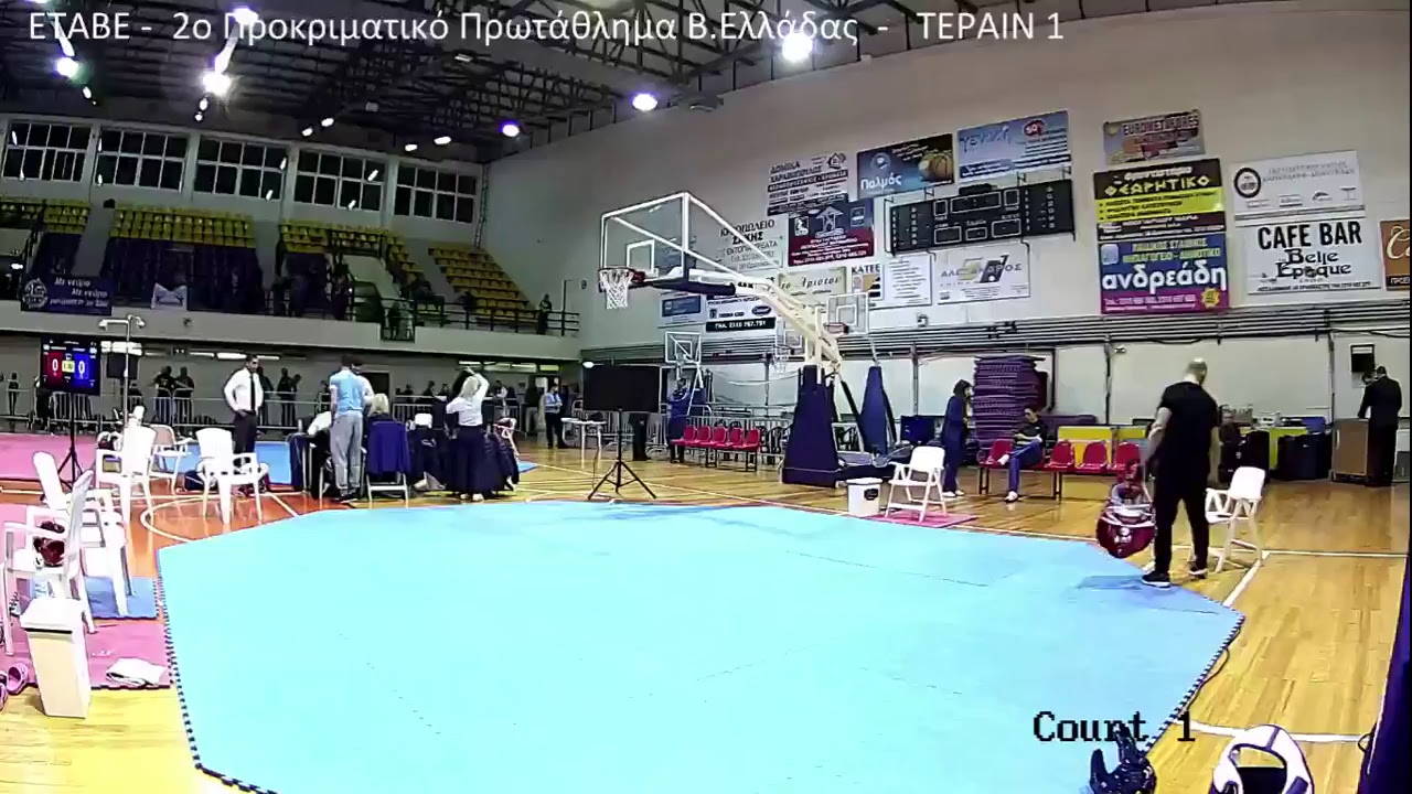 Προκριματικό Πρωτάθλημα TaeKwonDo Β.Ελλάδας (court 1-4) - YouTube