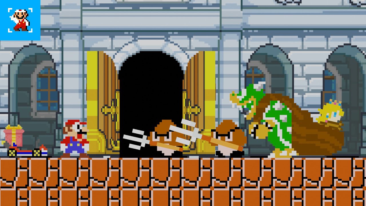 Mario and Tiny Luigi Coins Doors Maze| MarioReplay - YouTube