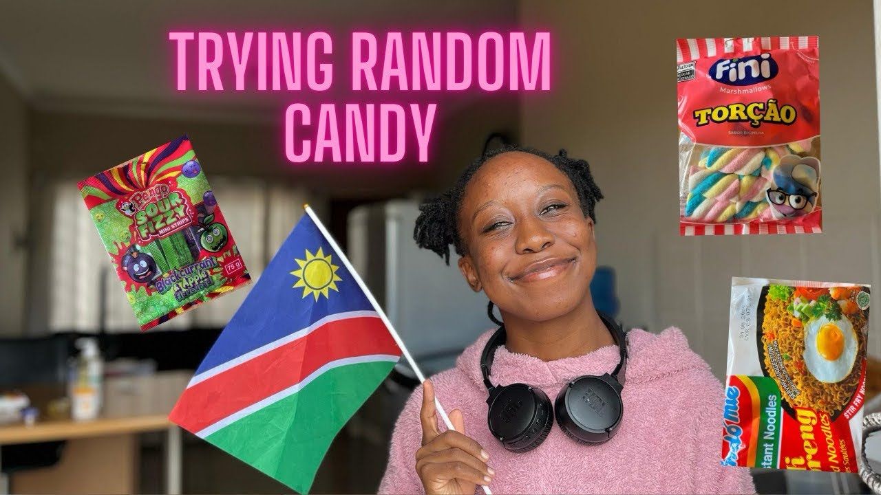 Spend my last money on random candy’s | a proud Namibian - YouTube