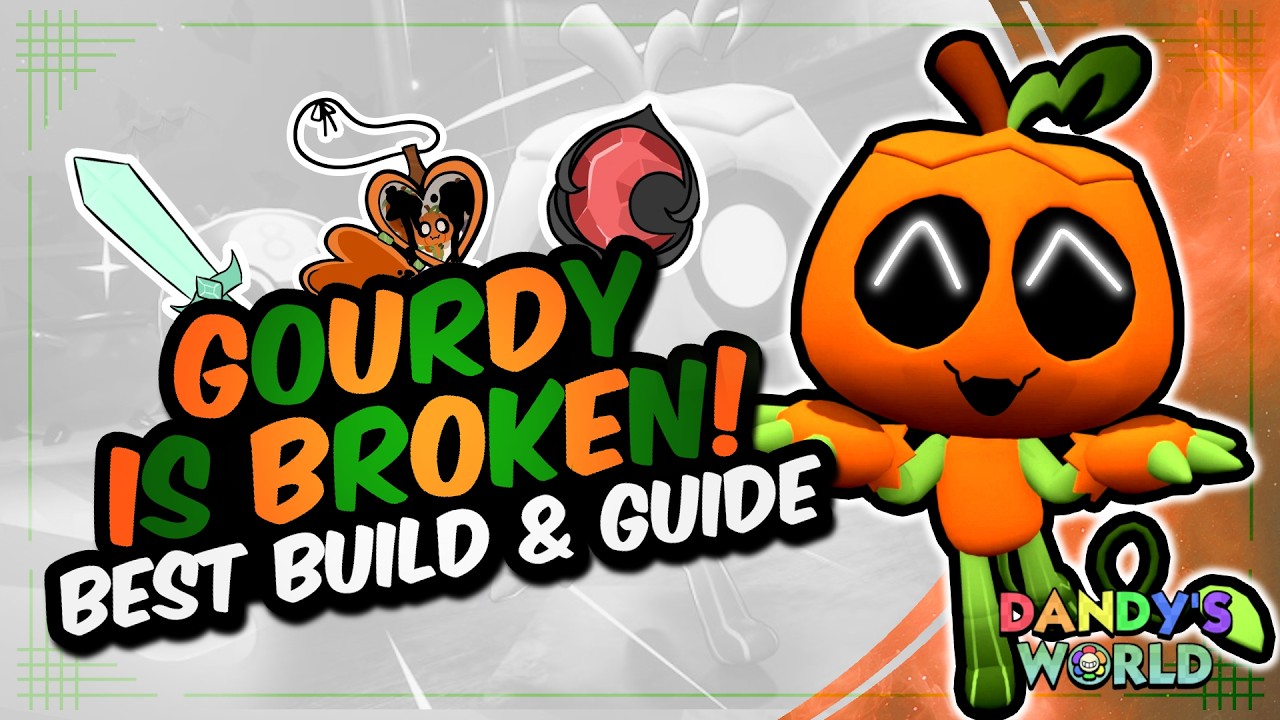 NEW BEST SOLO TOON?! How to GET and PLAY GOURDY! - Dandy's World Guide ...